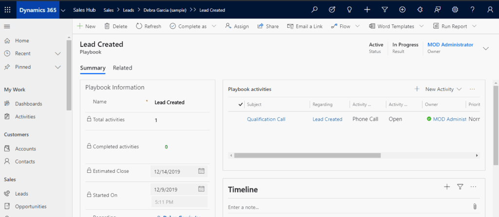 Dynamics 365 Sales – Playing With Playbooks (Part 1) | Ellipse Solutions